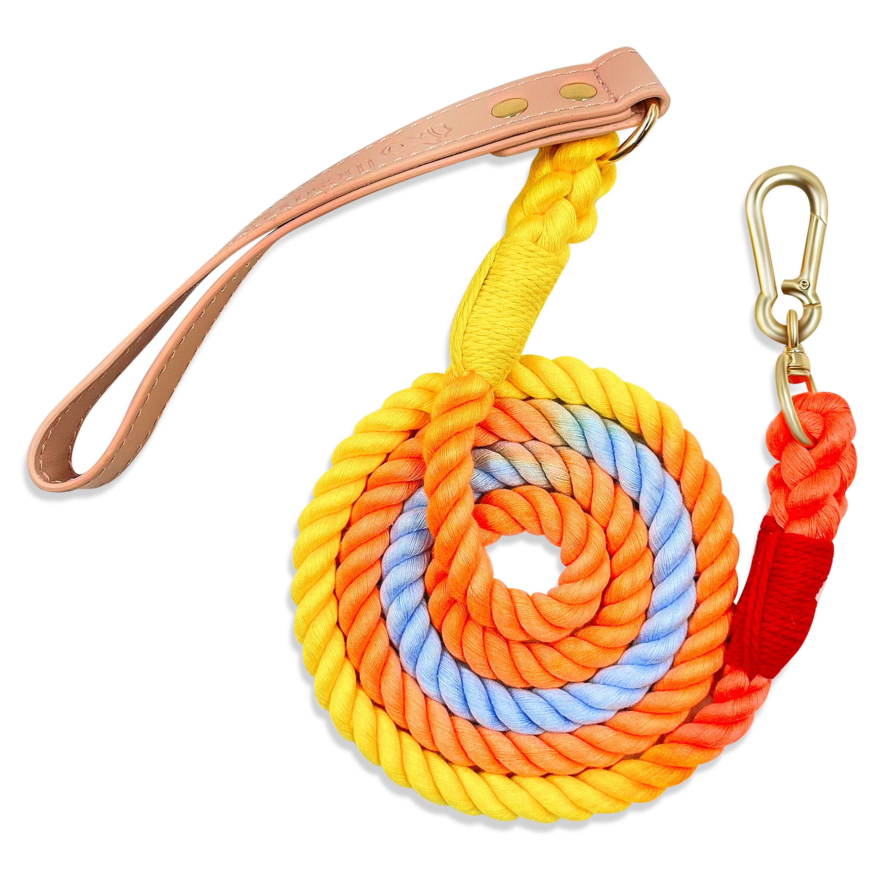 Starburst Dog Leads - The Smug Dog With vibrant colors.